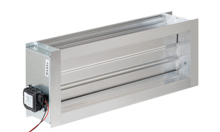 Compuerta motorizada para conducto rectangular | ZQ